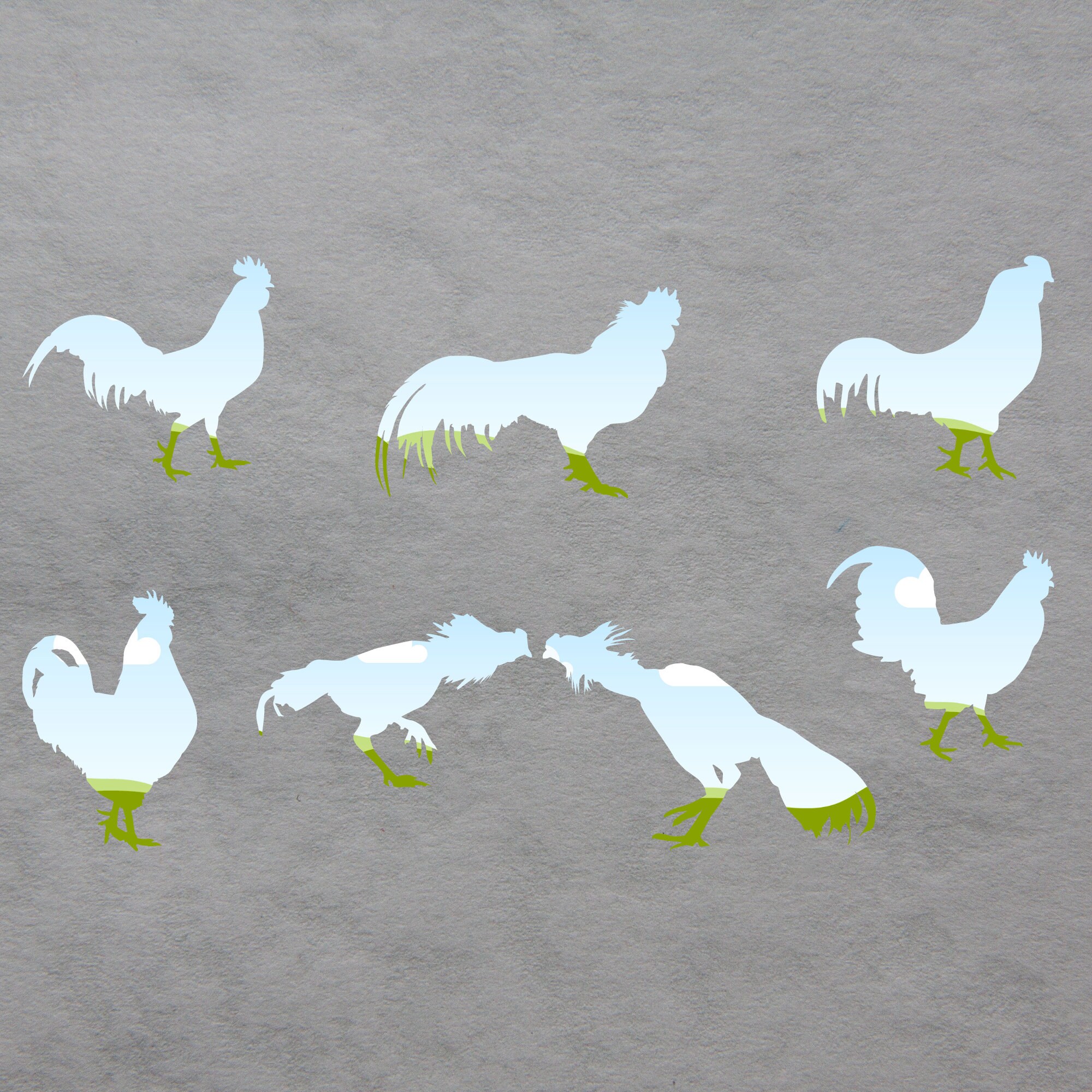 Rooster Canva Frames Editable in Canva Banner Templates - Etsy