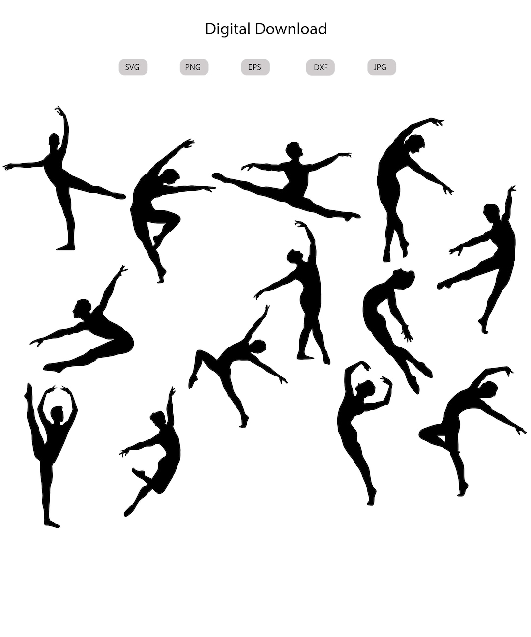 Male Ballet Dancer Svg - Male Ballet Dancer Silhouette -male Ballet ...