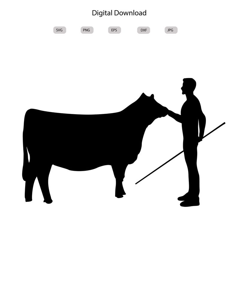 Show Steer Svg - Show Steer Silhouette - Show Steer Svg Bundle - Show ...