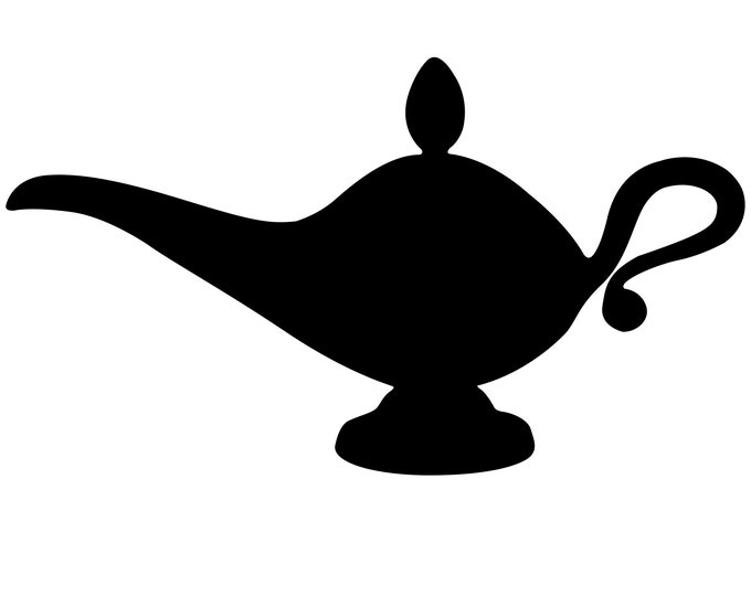 Oil Lamp Svg. Lamp Svg. Genie Lamp Svg. Aladdin Lamp Svg. Aladdin Lamp ...