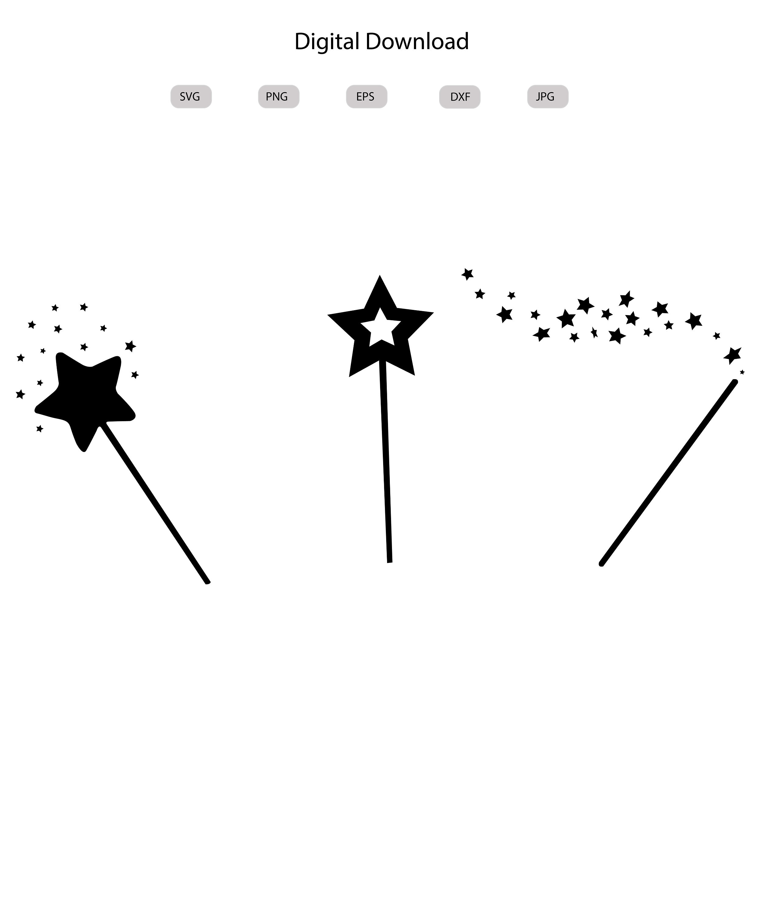 Wizard Wand Clip Art