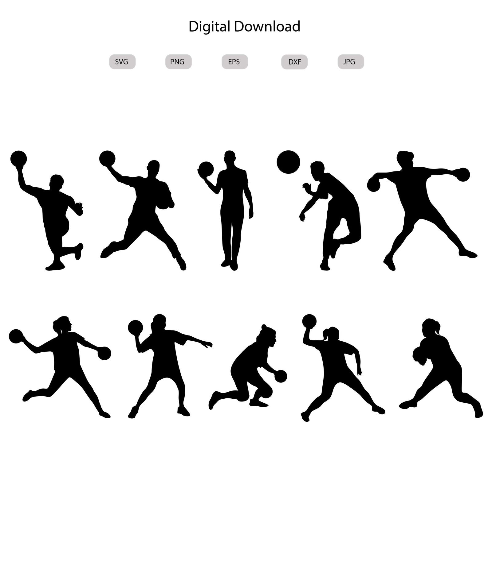 Dodgeball Svg - Dodgeball Silhouette - Dodgeball Svg Bundle -dodgeball ...