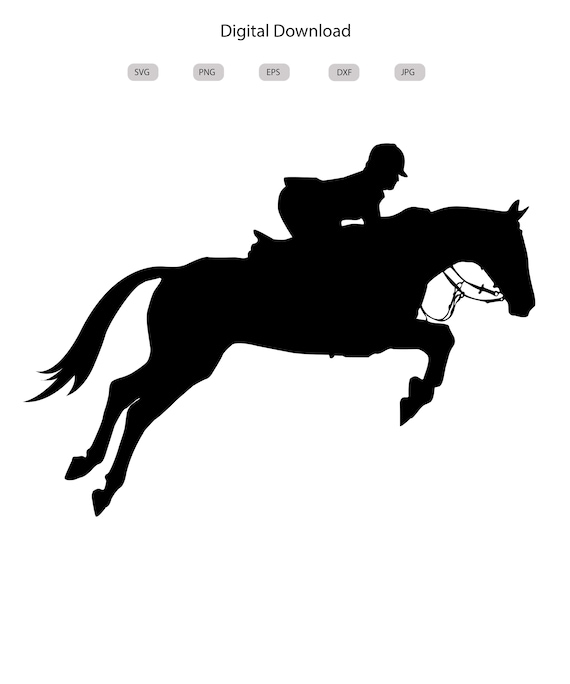 Equestrian SVG File-horse Svg-horse Silhouette horse Riding - Etsy