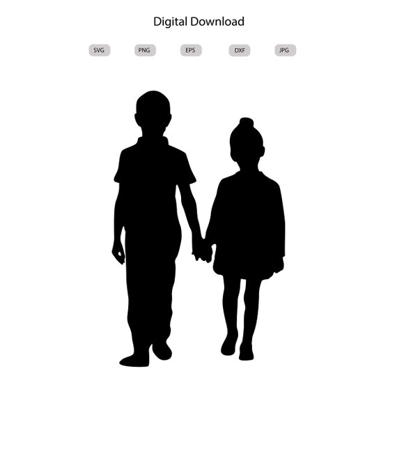 Black Brothers And Sisters Clipart
