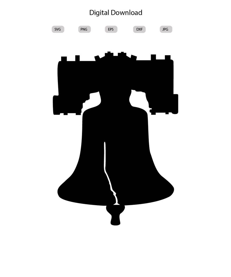 Liberty Bell Svg-liberty Bell Silhouette-liberty Bell Svg Bundle ...