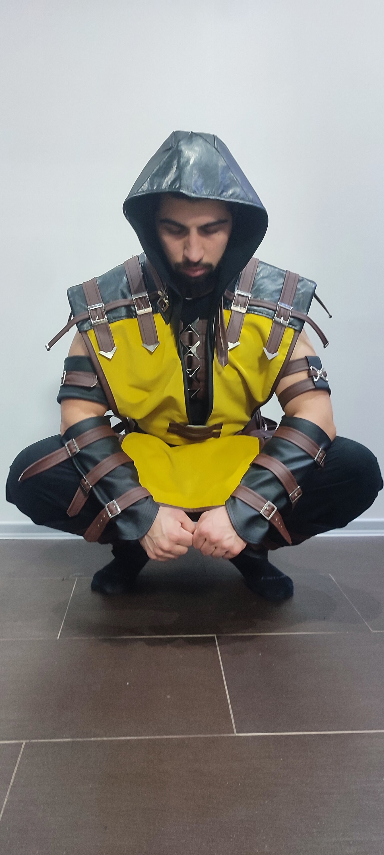 Mortal Kombat Scorpion Costume For Kids