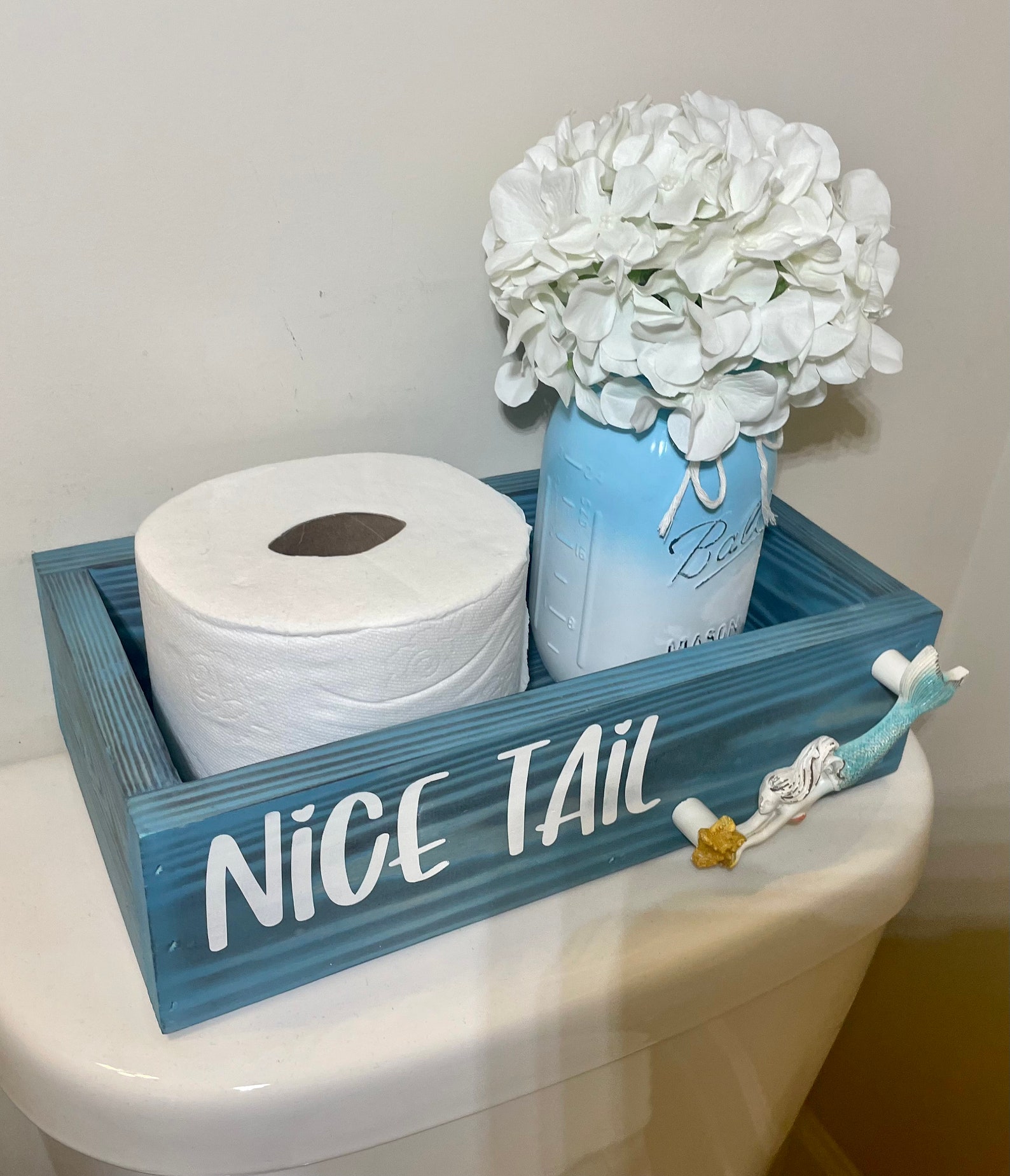 Mermaid Bathroom Theme Coastal Bath Decor Nautical Nice - Etsy