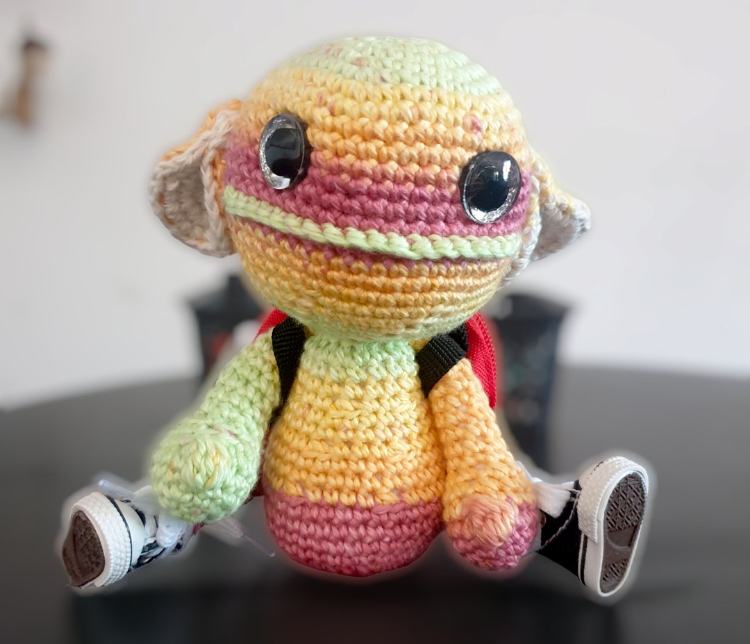 Meet Marty the Crochet Goblin. Made From Wool Handmade Unique Gift ...