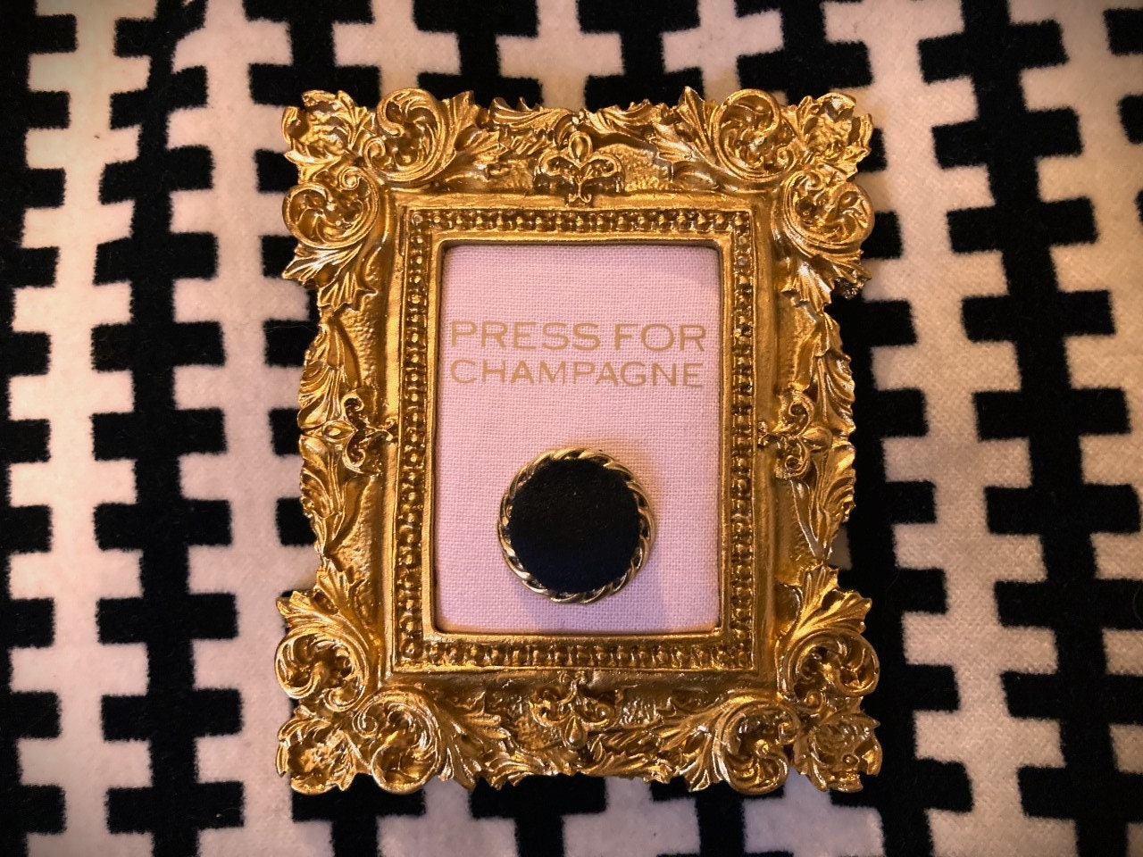 Call For Champagne Button