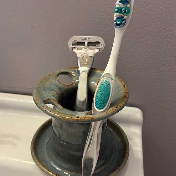 Ceramic Toothbrush Holder - Etsy