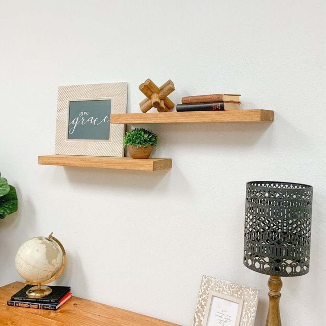 Floating Extra Narrow Shelf 10cm With Keyhole Fixings, Custom Size ...