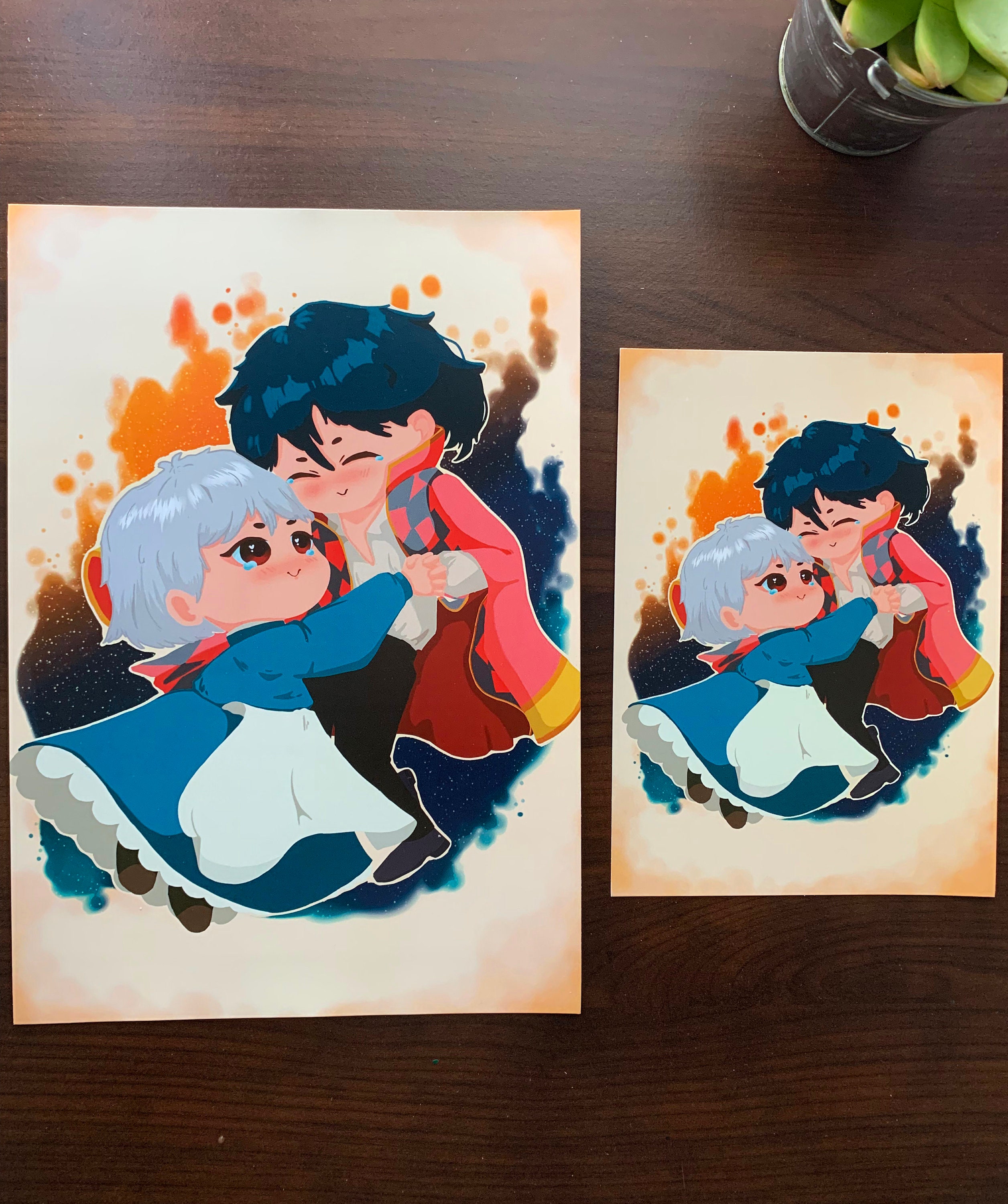 Howl's Moving Castle Print A4 A5 - Etsy