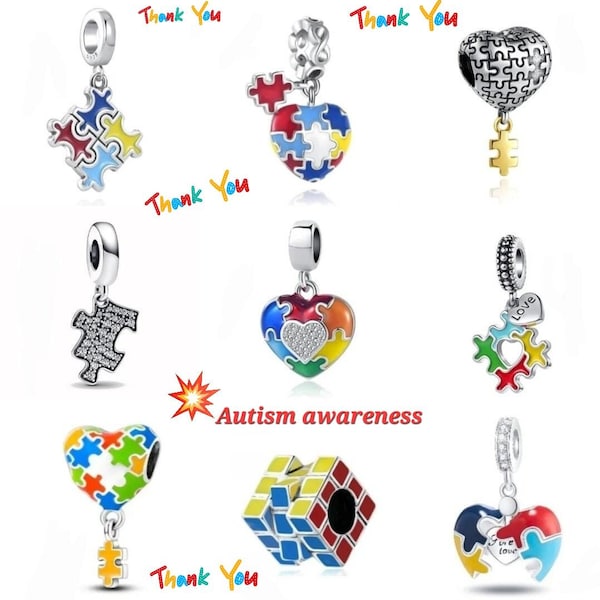 Autism Charms - Etsy