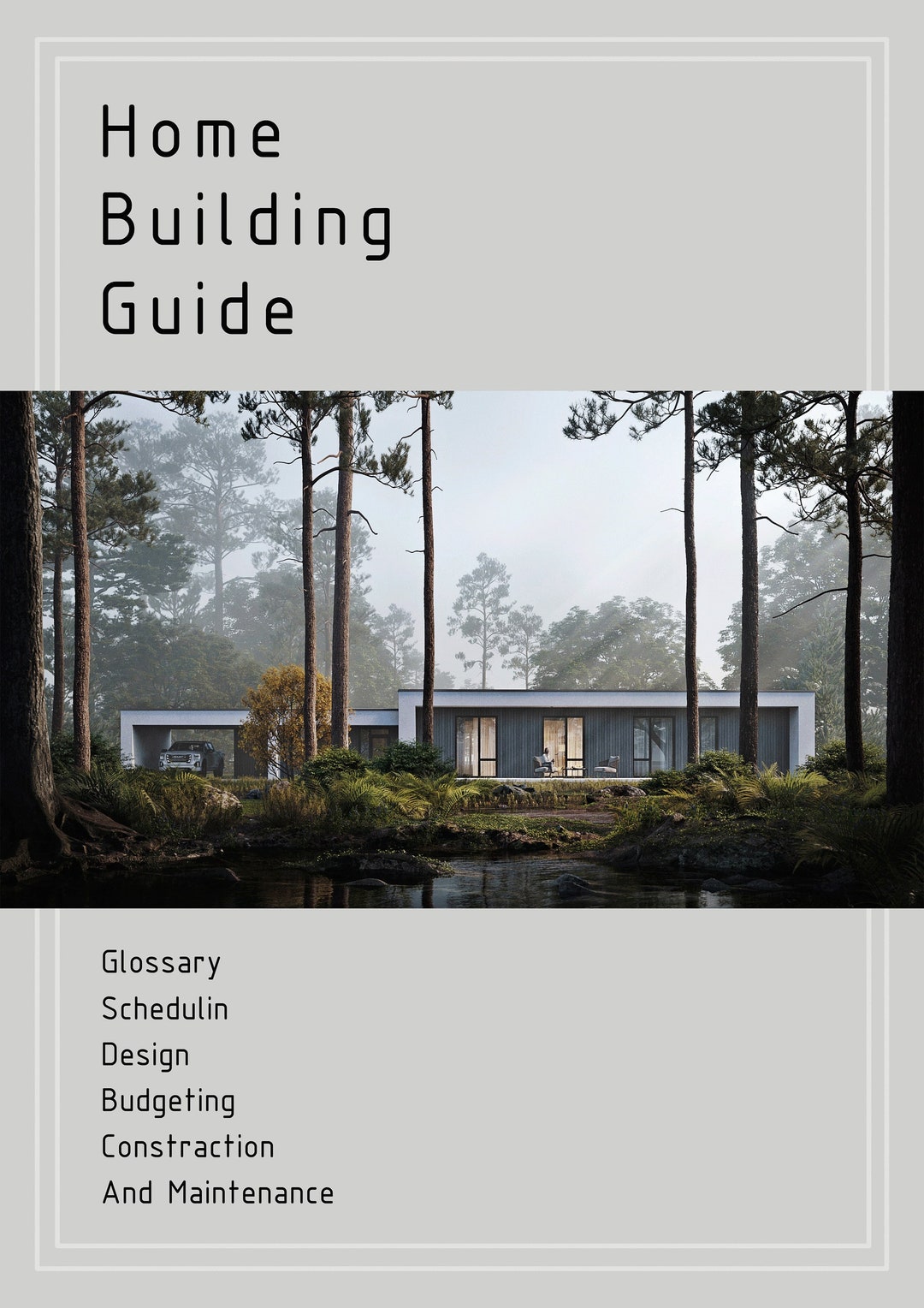 Home Building Giude PDF Instant Download - Etsy