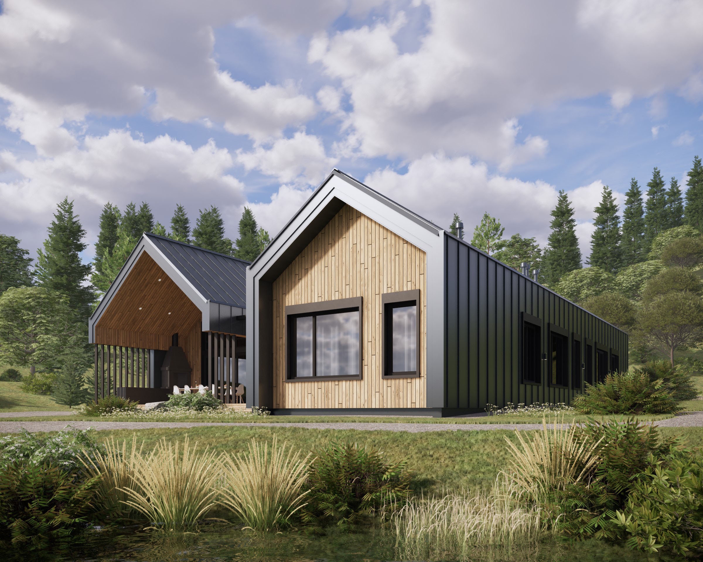 Modern Barndominium Floor Plans With Loft 2 Car Garage Cottage Plans 3 Bedroom 3 5 Bath