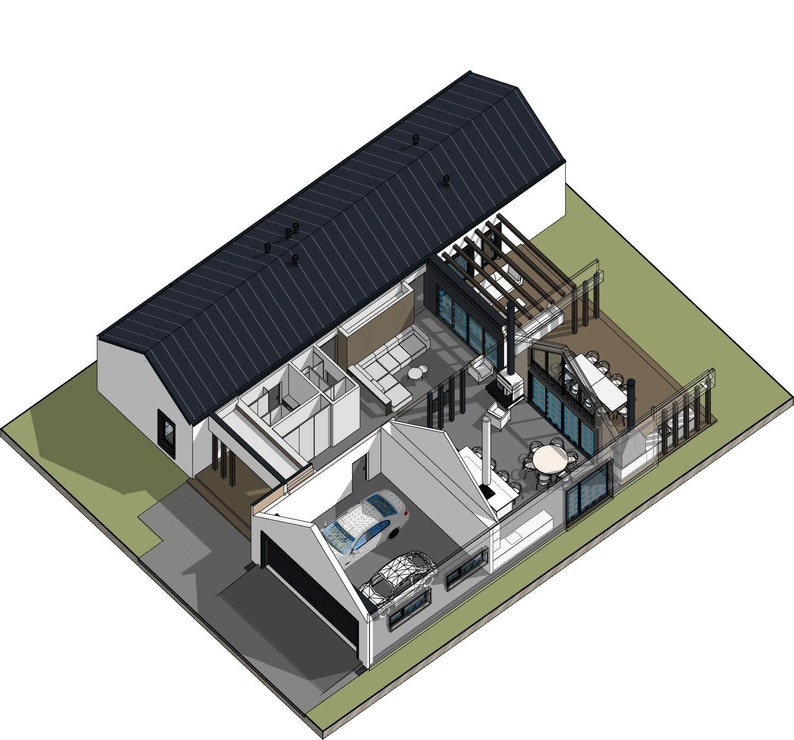 Modern Barndominium Floor Plans With Loft 2 Car Garage Cottage Plans 3 Bedroom 3 5 Bath
