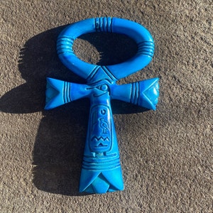 Egyptian Large Ankh Decor Eye of Horus Ancient Pharaoh Cross Symbol of ...