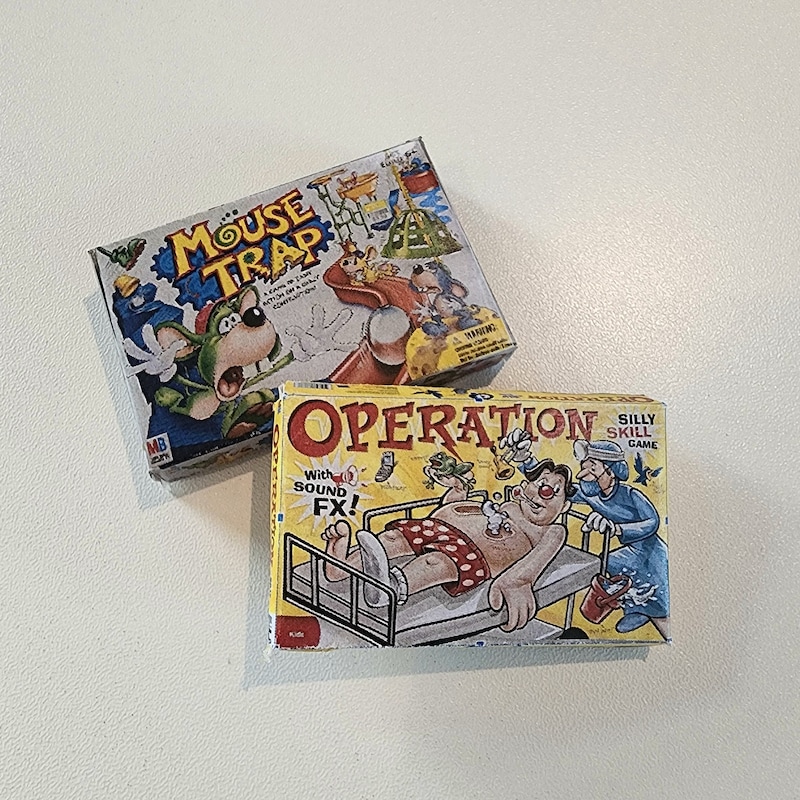 Board Game Mouse Trap - Etsy