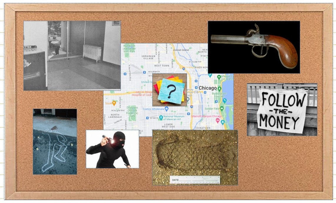 True Crime Enthusiasts Miniature Printables in 12th Scale for Dollhouse ...