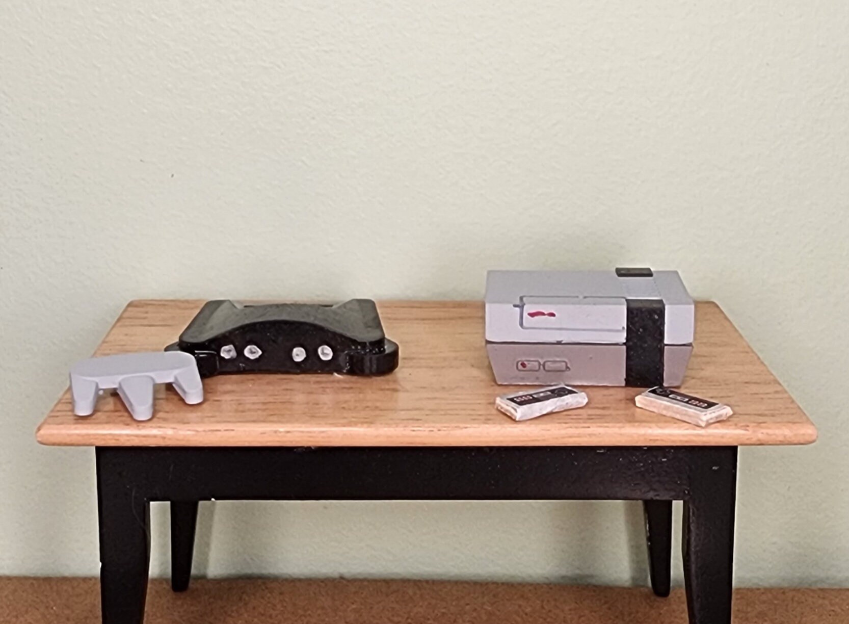 Miniature Nintendo NES Console 1:12 Scale - Etsy