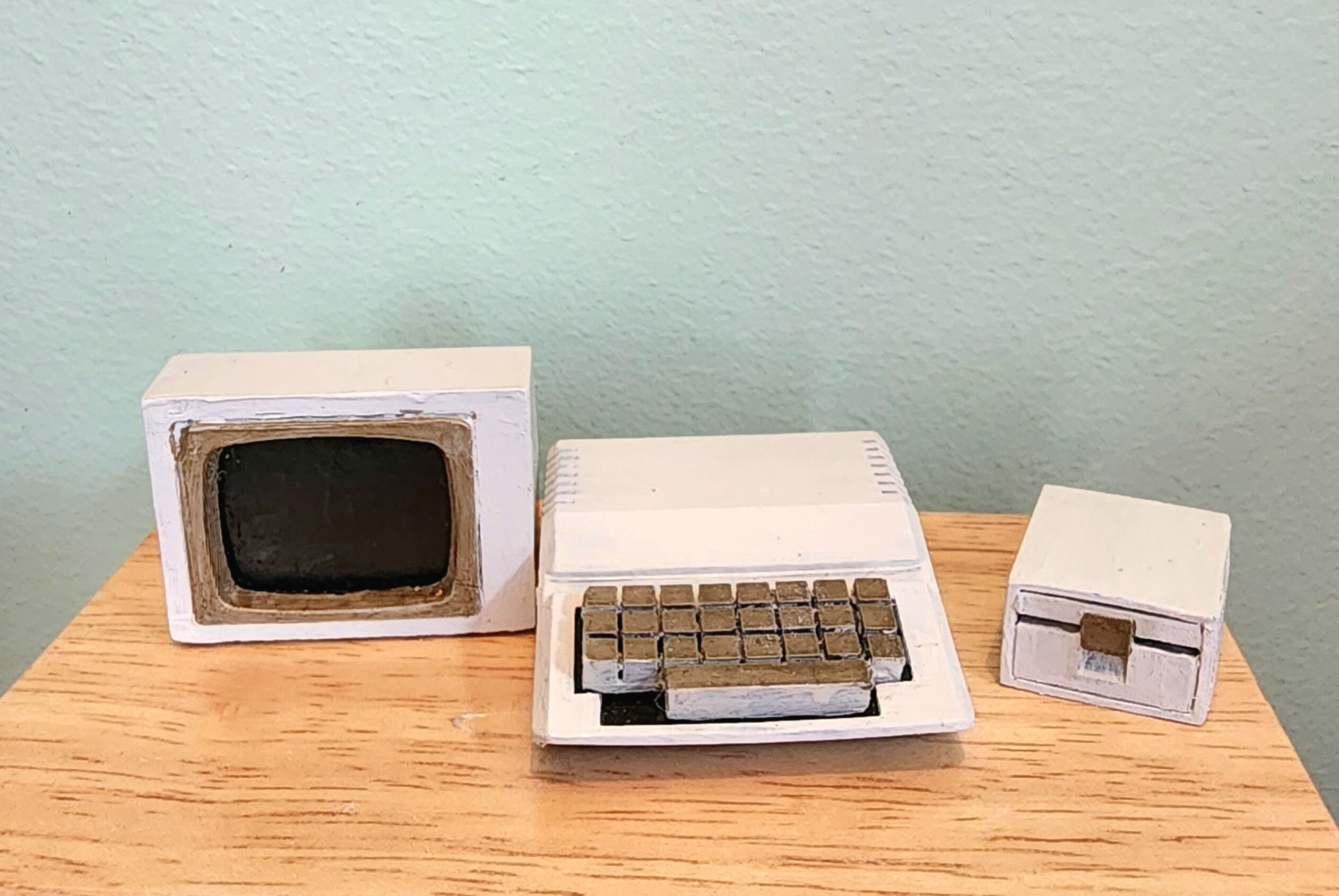 Miniature 80s Computer Lab Computer - Etsy