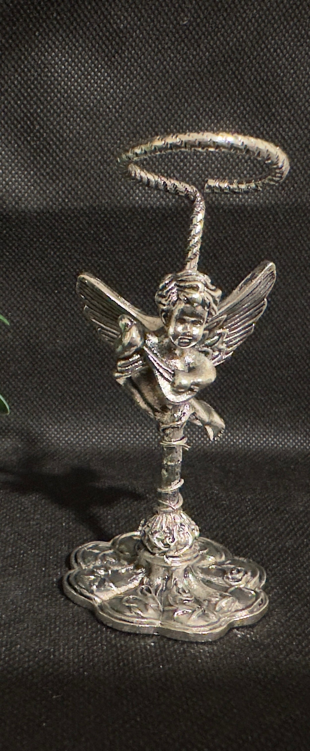 Beautiful Cherub/angel With Halo Sphere Holder, Display, Stand, Sphere ...