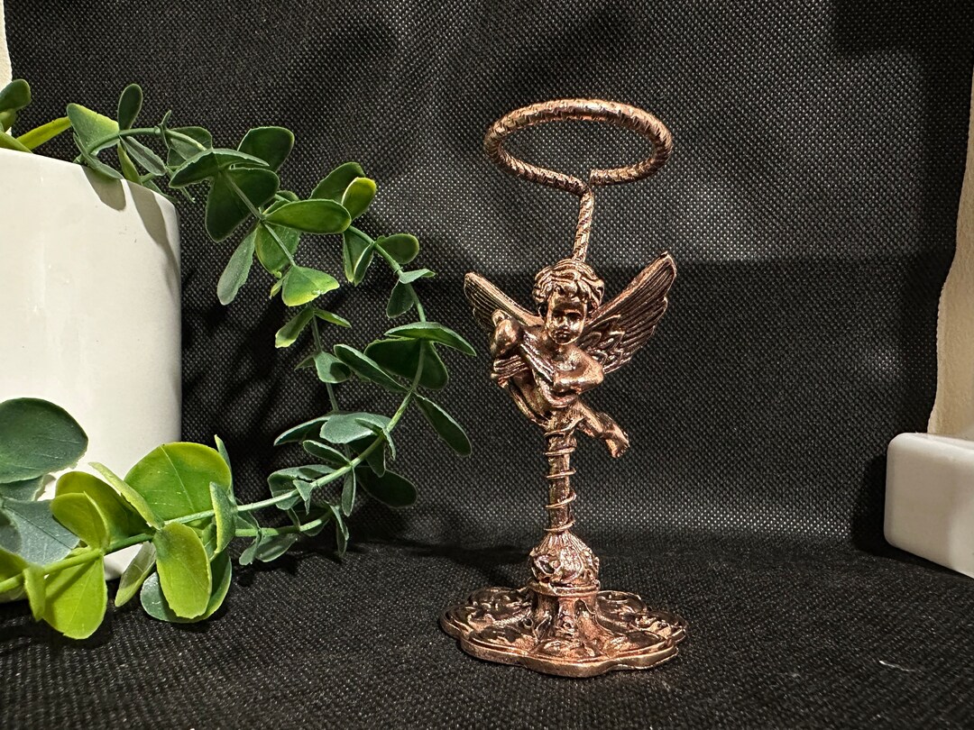 Beautiful Cherub/angel With Halo Sphere Holder, Display, Stand, Sphere ...