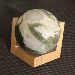 Unique Style Wooden Sphere Stand, Holds Most Size Spheres, Unique Way ...