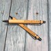 Custom Engraved Bamboo Pens Personalized Pen Realtor Gift Lender Gifts ...