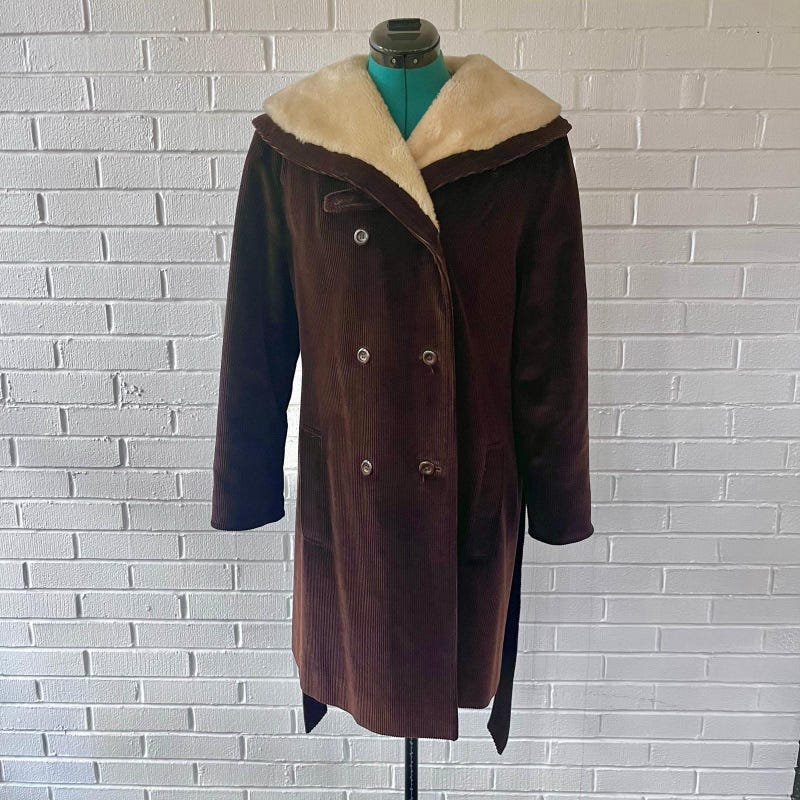 Corduroy Coat - Etsy