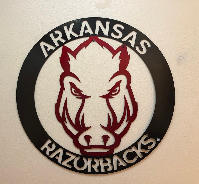 University of Arkansas Razorback - Etsy