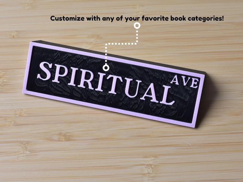 Custom Book Slide in Street Sign | Bookish Decor | Book Lover Gift ...