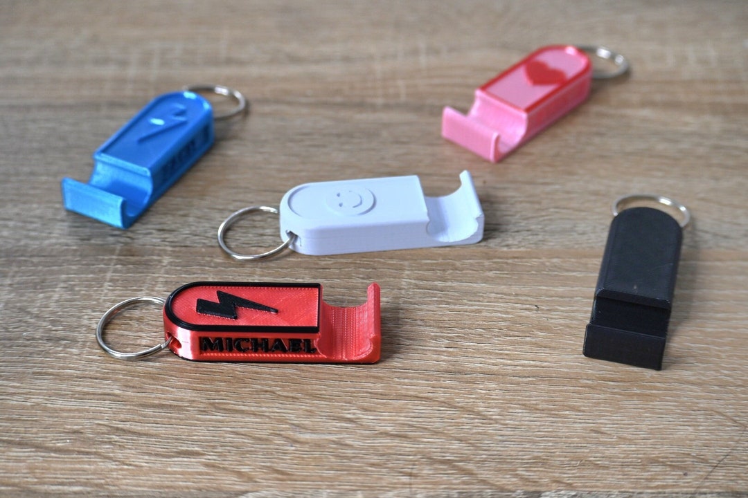 Personalized Keychain Phone Stand | Office Gift | Keychain Phone Stand ...