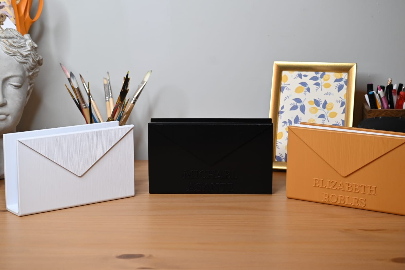 Personalized Mail Organizer Office Gift Mail Holder - Etsy