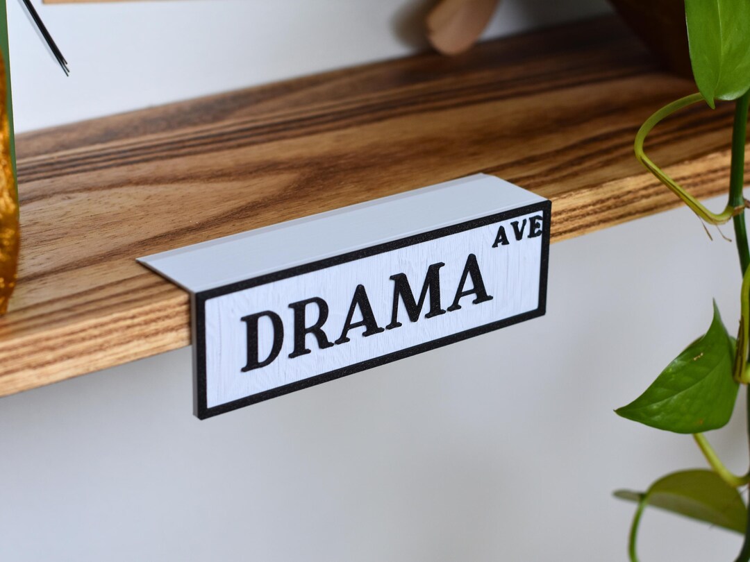 Custom Book Slide in Street Sign | Bookish Decor | Book Lover Gift ...