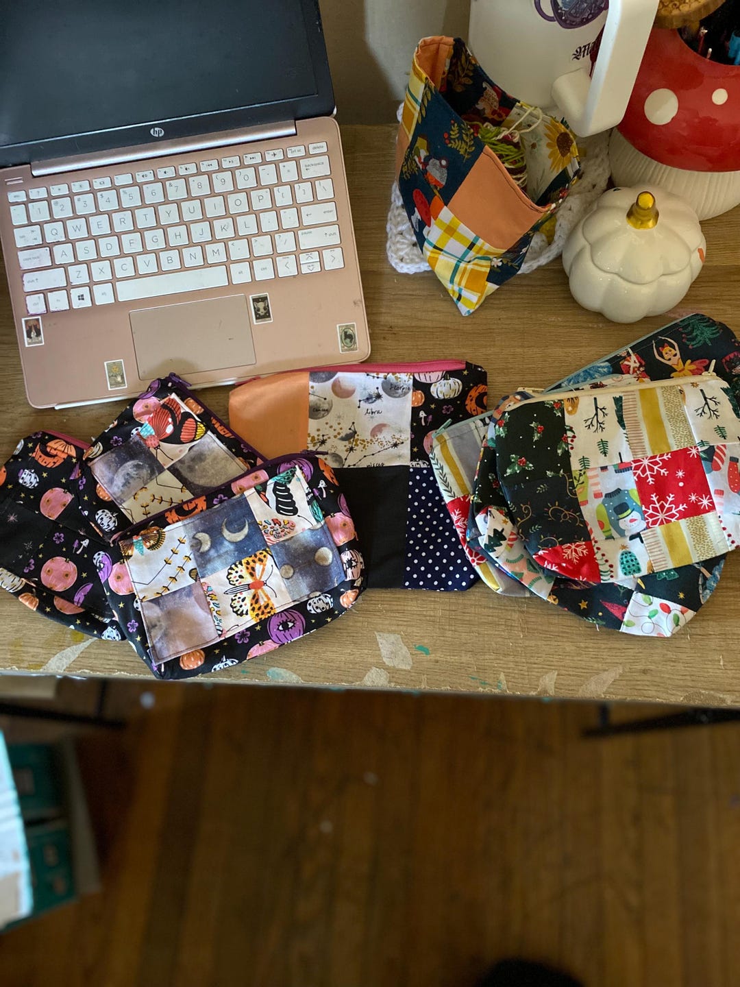 Scrappy Notions Pouches zipper - Etsy