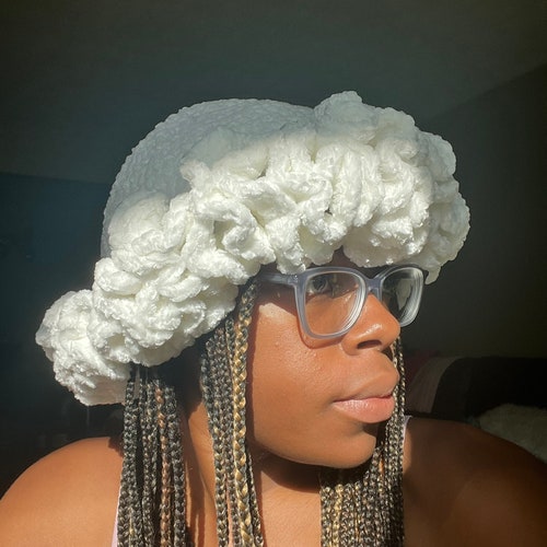 Crochet Ruffle Bucket Hat - Etsy