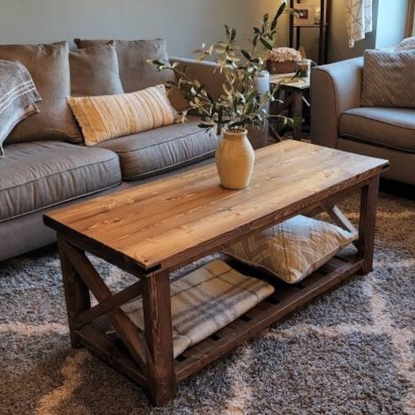 Farmhouse Coffee Table - Etsy