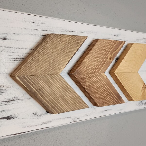 Chevron Wall Art - Etsy