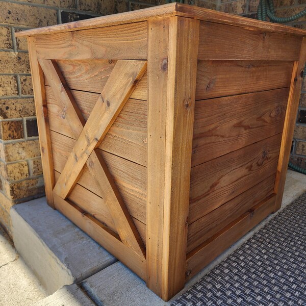 Rustic Planter Box - Etsy