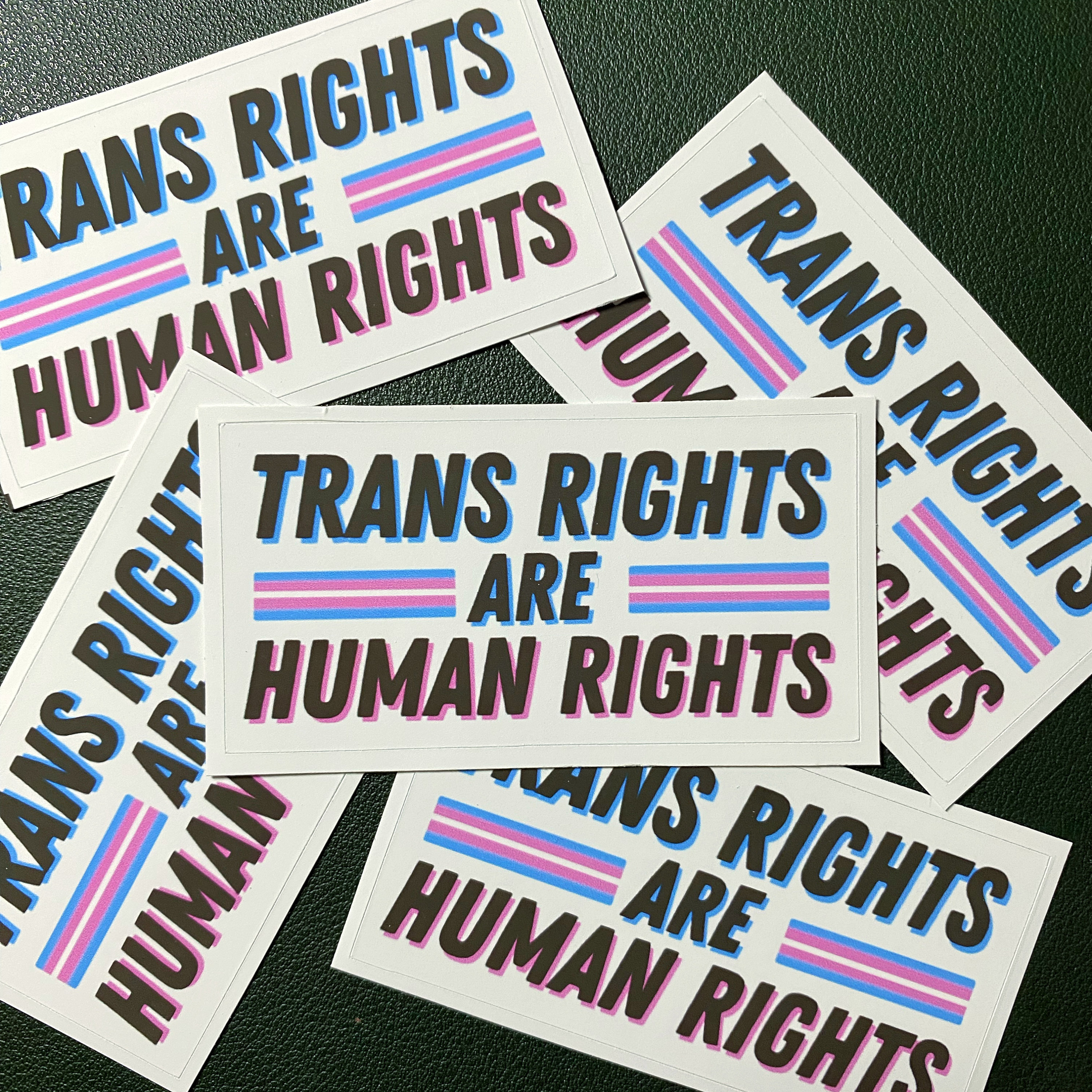 Trans Rights Are Human Rights Sticker LGBTQ Equality Waterproof Decal ...