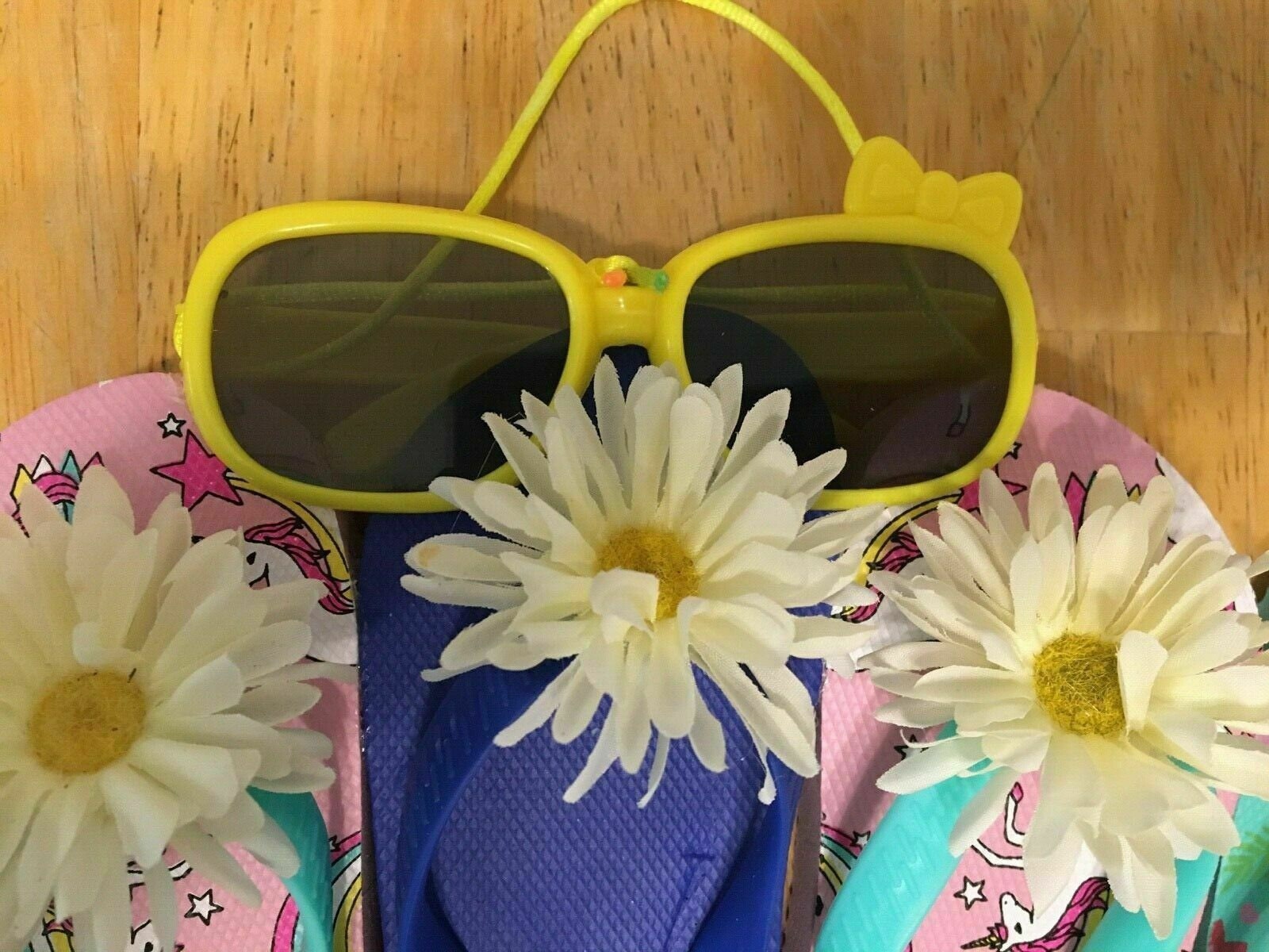 MT Creations Hanging Welcome Sign Summer Flip Flops Sunglasses - Etsy