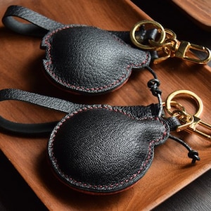 Leather Ladybug Charm, Handmade Leather Bag Charm, Leather Handbag and ...