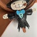 Leather Turnip Head Bag Charm, Handmade Anime Bag Charm, Cute Turnip ...