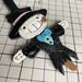 Leather Turnip Head Bag Charm, Handmade Anime Bag Charm, Cute Turnip ...