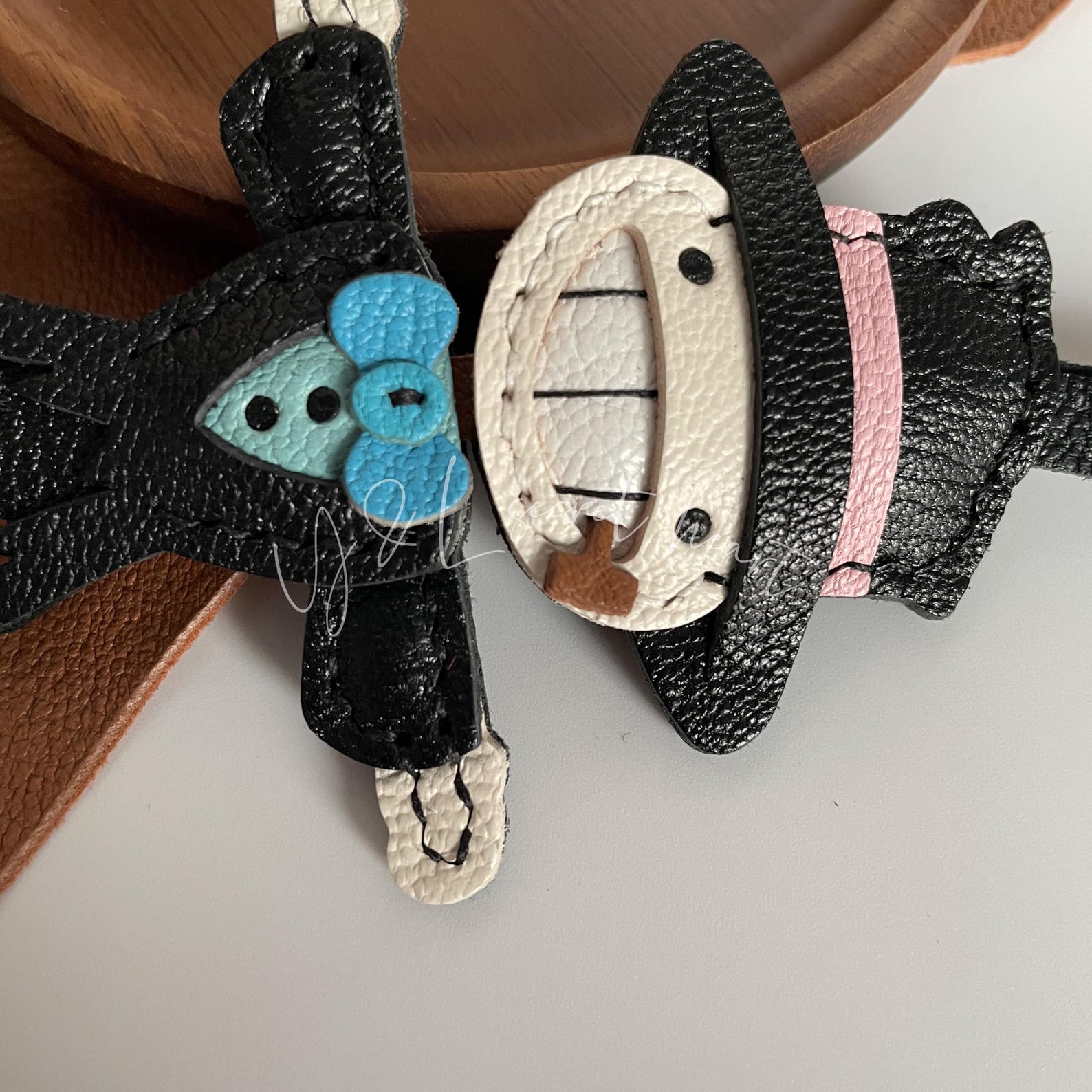 Leather Turnip Head Bag Charm, Handmade Anime Bag Charm, Cute Turnip ...