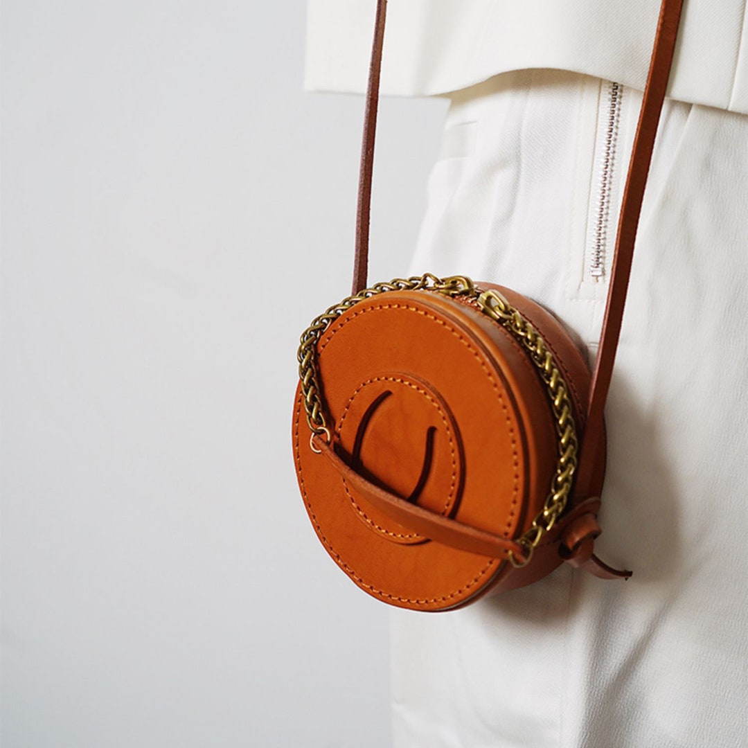 Leather Vintage Mini Bag, Handmade Small Bag, Leather Mini Crossbody ...