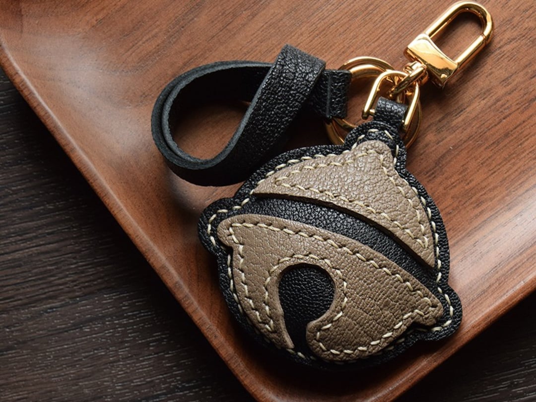 Leather Bell Charm, Handmade Bell Bag Charm, Cute Bell Leather Handbag ...