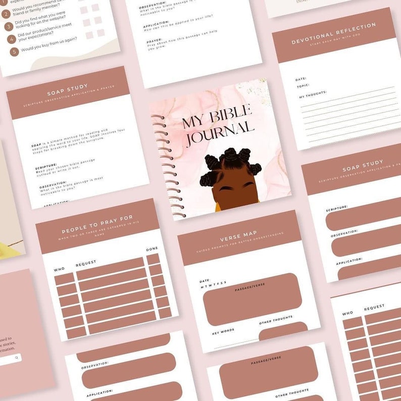 My Bible Journal - Etsy