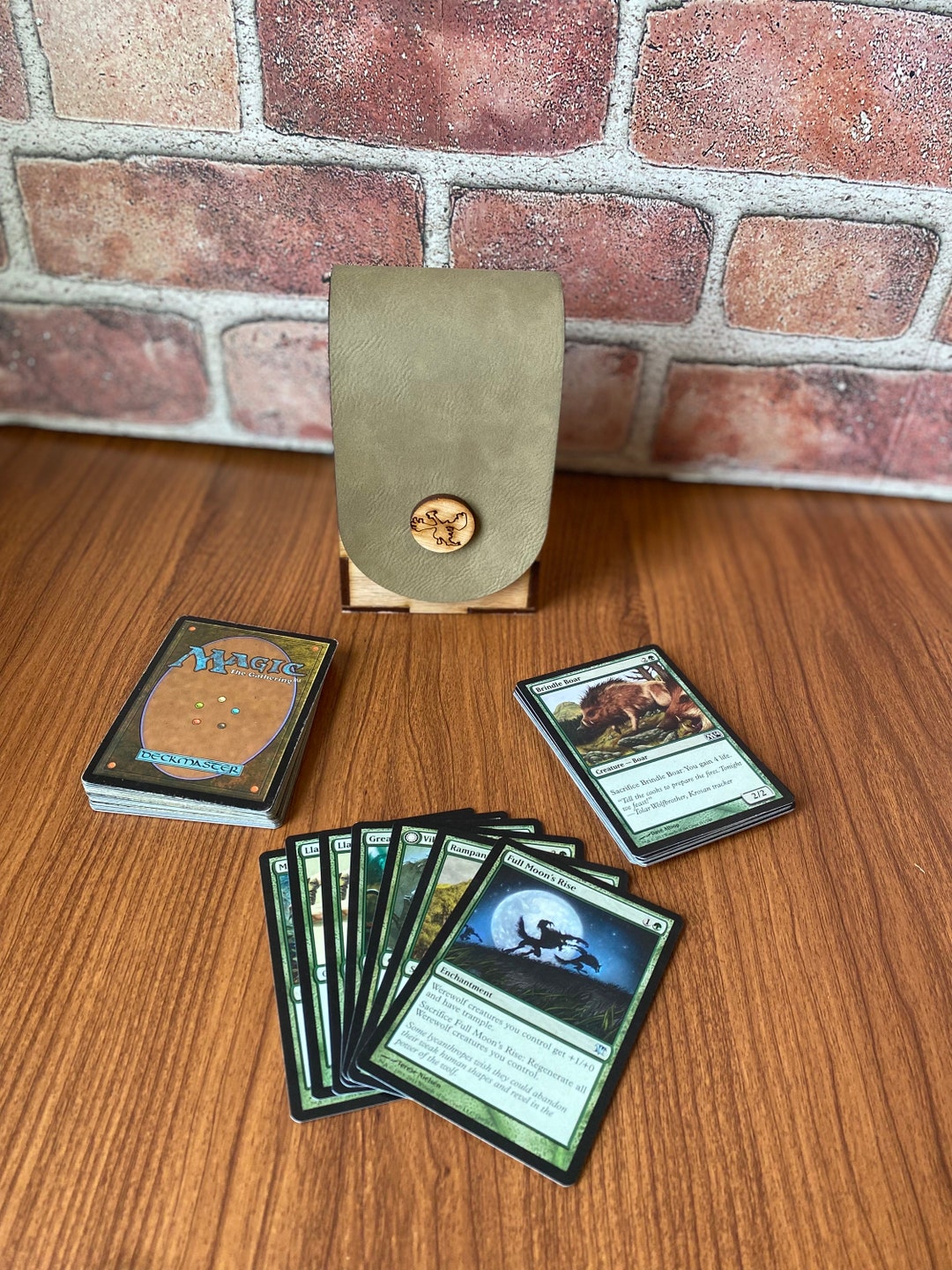 Wooden Deck Box Laser Cut Minimalistic Deck Box for Many Tcgs ...